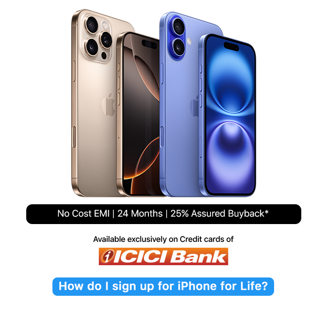 iPhone for Life - Exclusive Offers on iPhones | India iStore